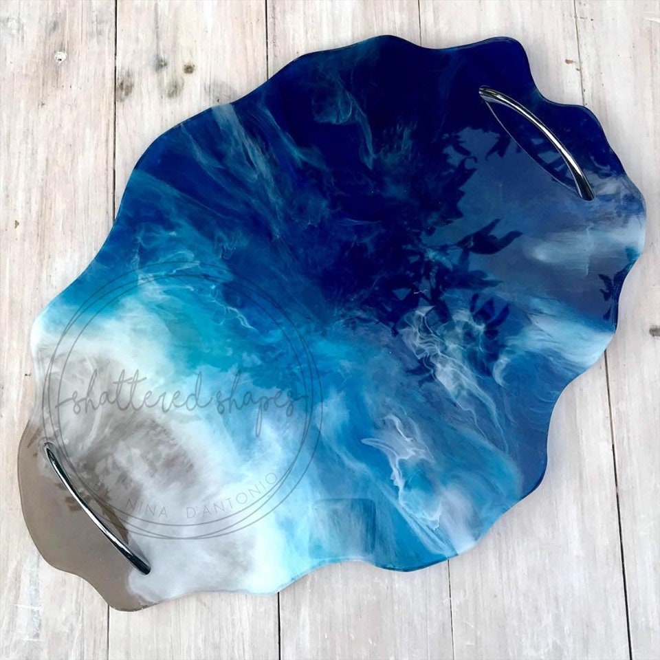 Geode Platter Silicone Mould - Etsy