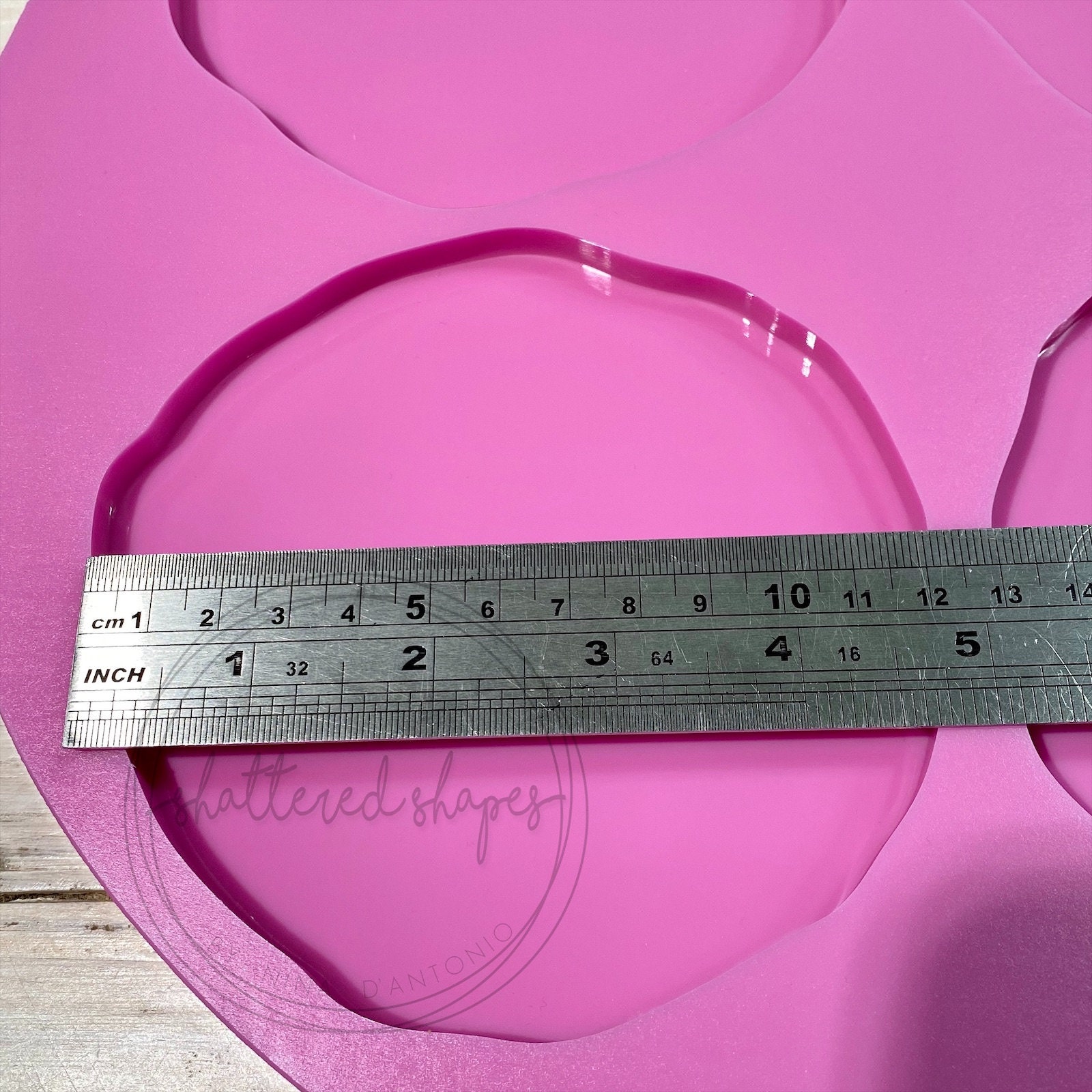 Geode Circle Coaster Silicone Mould | Etsy