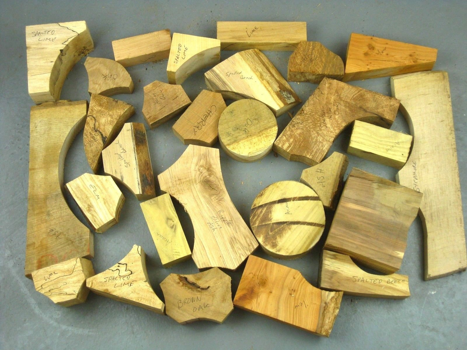 7kg Hardwood Offcuts for Woodturners & Carvers Craft Project - Etsy UK