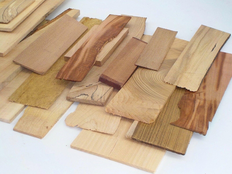 Beautiful Thin Wood Offcuts for Jewellery Work, Marquetry, Pyrography ...