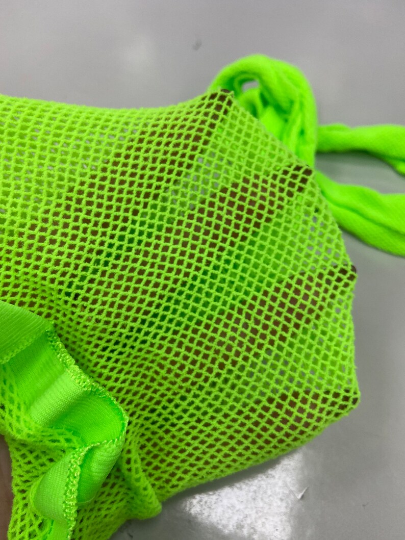 Neon Acid Fishnet Rave Tights UV Reactive in Black Light - Etsy