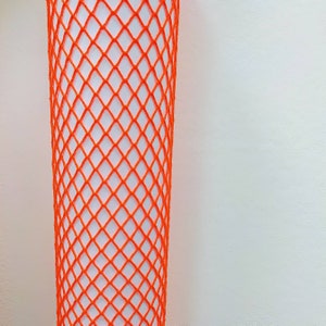 Neon Acid Fishnet Top and Tights Orange UV Reactive Fishnet Stockings ...