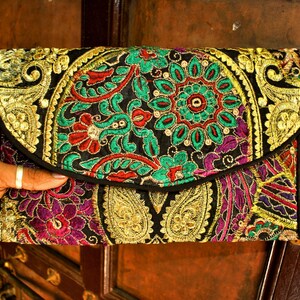 Buy Indian Banjara Shoulder Purse Vintage Hand Embroidered Womens Bag ...