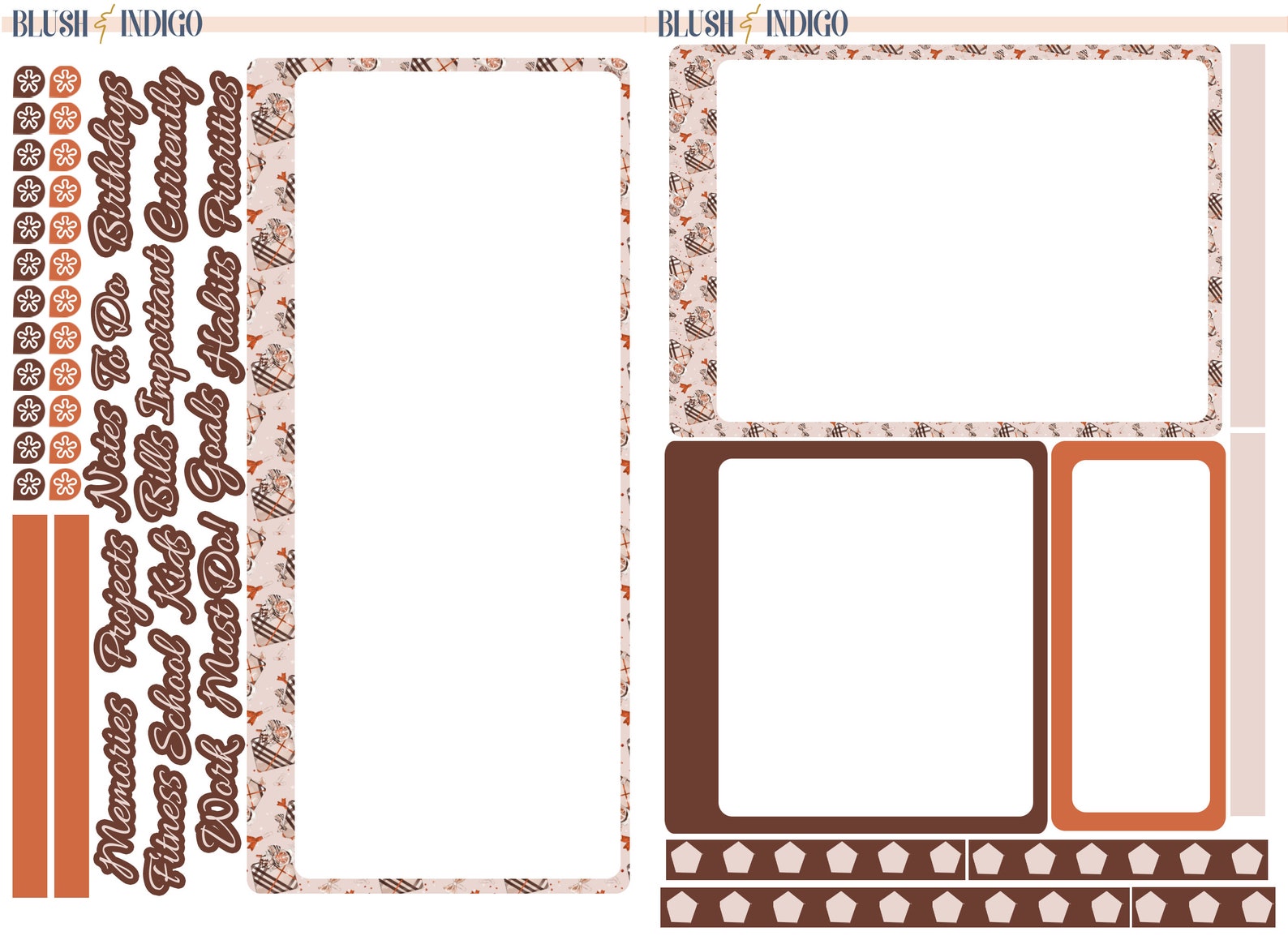 Coffee Break Printable Notes Page - Dashboard Page Kit | Planner ...