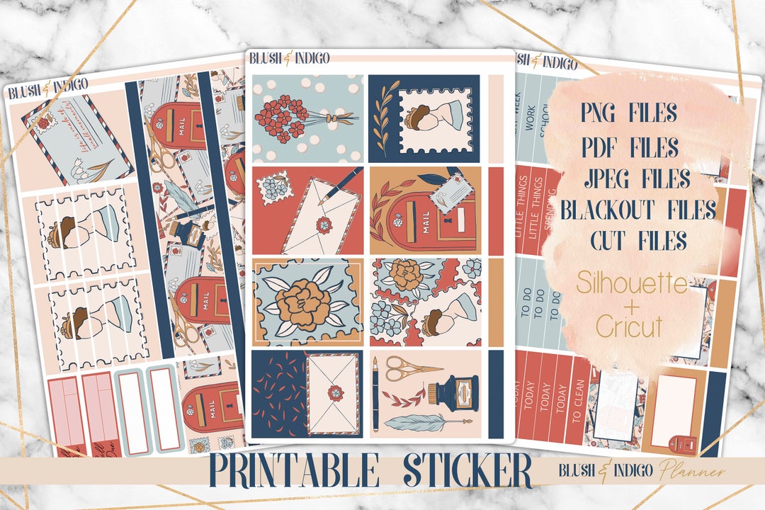 You've Got Mail Printable Planner Stickers, Printable Weekly Stickers ...