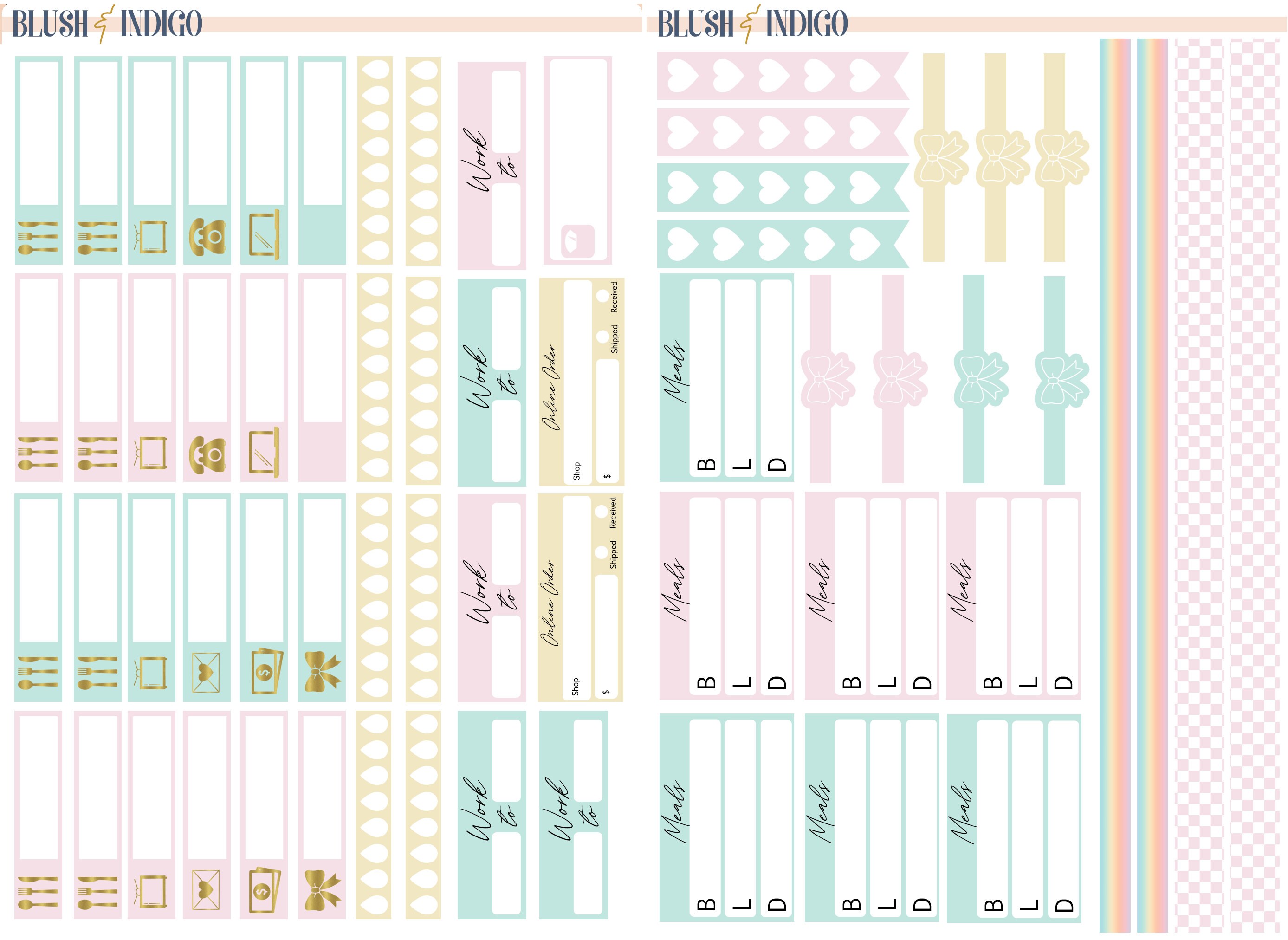 Candyland Printable Planner Stickers Printable Weekly | Etsy