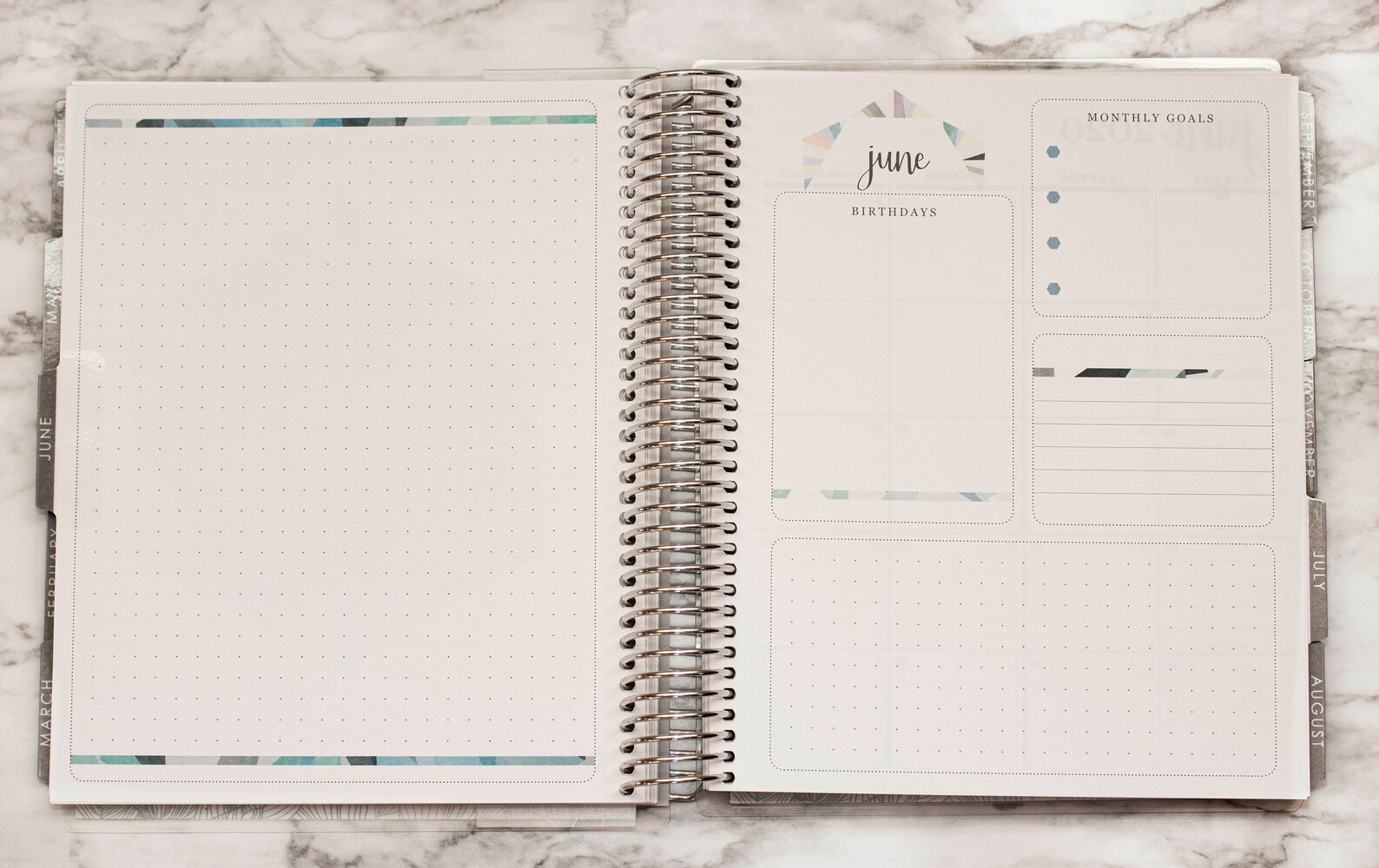 Printable Monthly Notes Dashboard Page Kit Planner - Etsy
