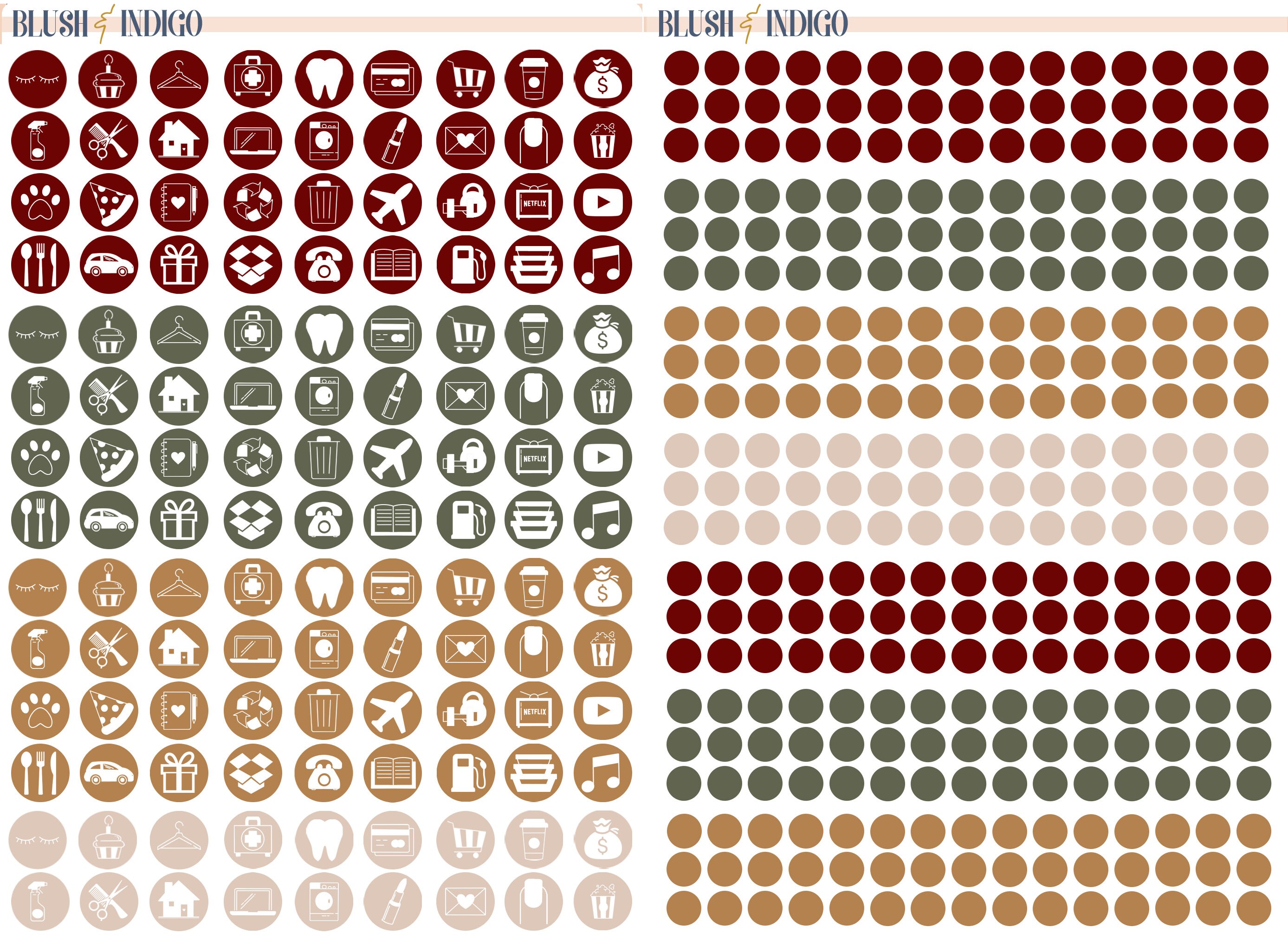 Printable Fall Functional Planner Stickers Erin Condren - Etsy