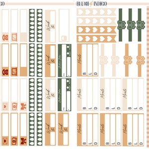 Hello Fall Printable Planner Stickers, Vertical Weekly Planner Kit Fits ...
