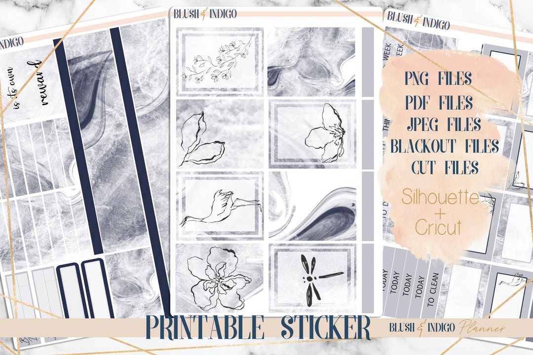 Simple Things Printable Planner Stickers, Printable Weekly Stickers Kit ...