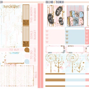 Snow Day Printable Planner Stickers, Printable Monthly Stickers Kit ...