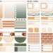 Hello Fall Printable Planner Stickers, Vertical Weekly Planner Kit Fits ...