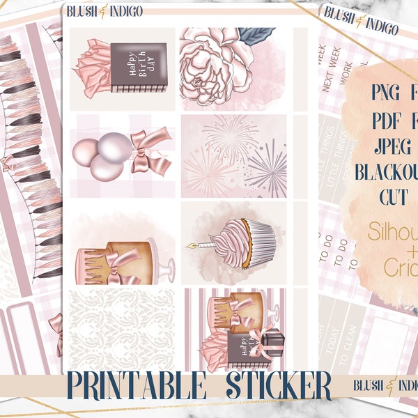 Recollections Label Sticker Template - Etsy