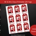 Printable Mr & Mrs Claus Gift Tags, Christmas Gift Tags, Santa Gift ...