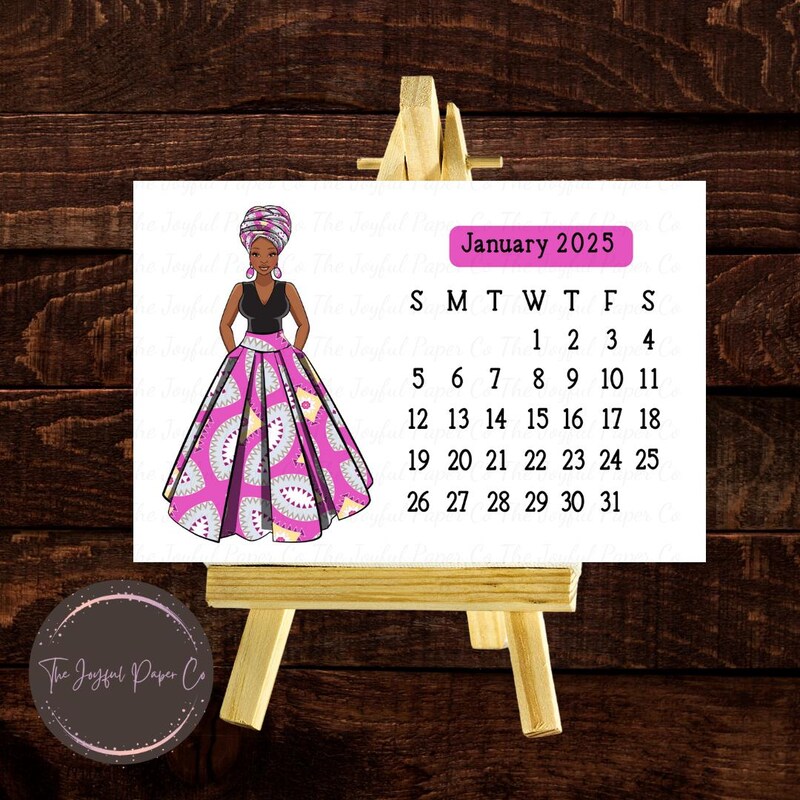 African American Calendar - Etsy