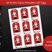 Printable Mr & Mrs Claus Gift Tags, Christmas Gift Tags, Santa Gift ...