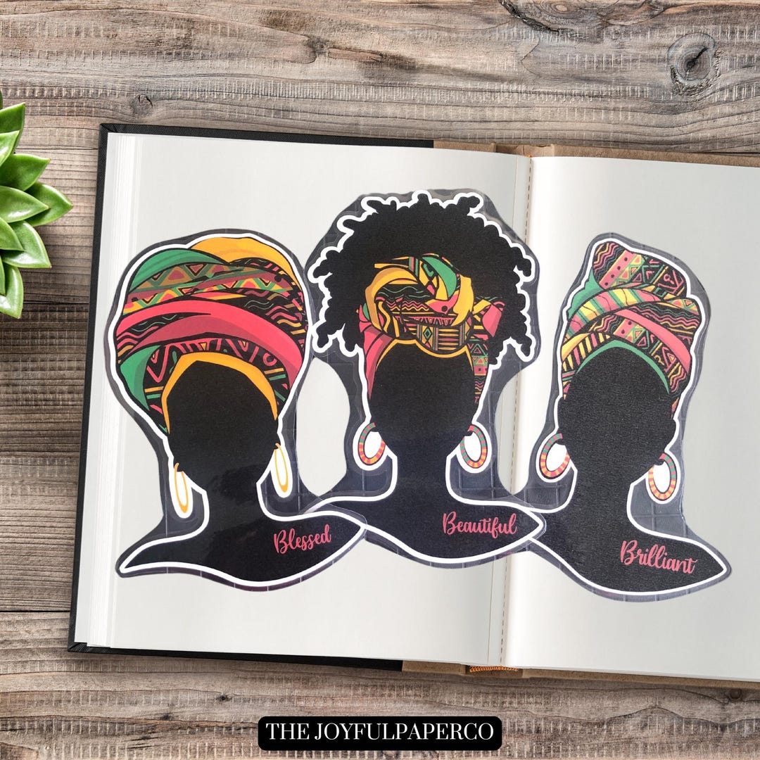 Vibrant Cultural Bookmarks | African-inspired Art for Book Lovers ...