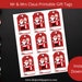 Printable Mr & Mrs Claus Gift Tags, Christmas Gift Tags, Santa Gift ...