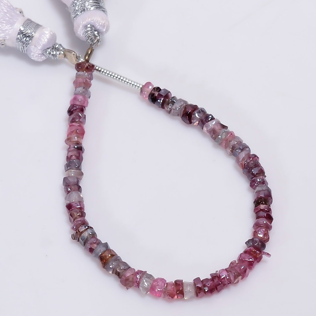 Natural Mystic Spinel Round Shape Gemstone Beads, Multi Spinel Smooth ...