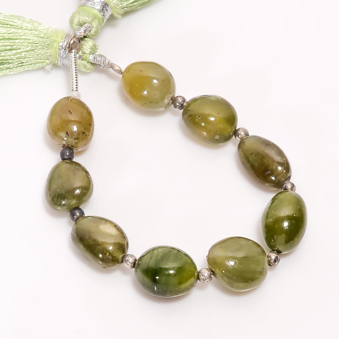 Natural Vesuvianite, Vesuvianite Gemstone Beads, Vesuvianite Beads ...