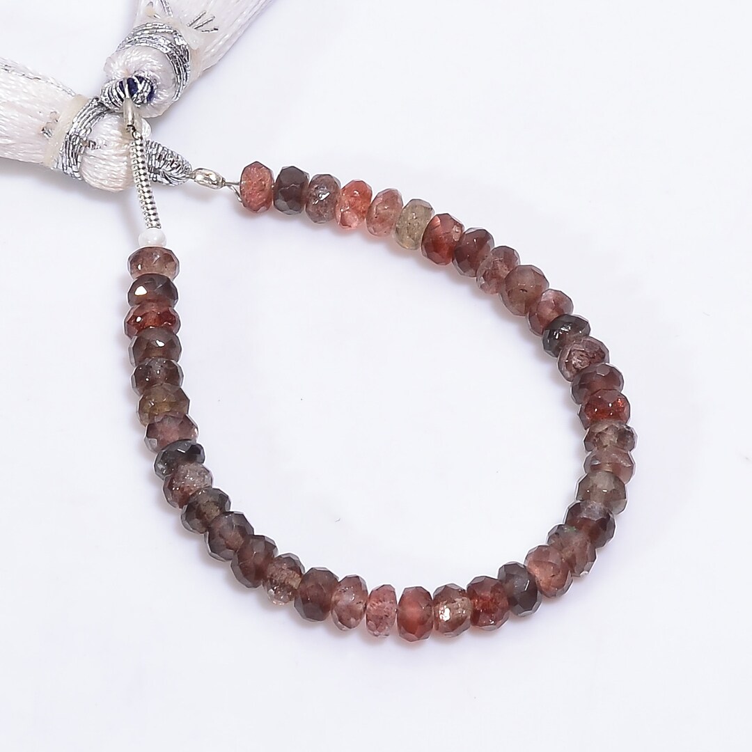 Natural Spectrolite, Spectrolite Gemstone Faceted Round Beads ...