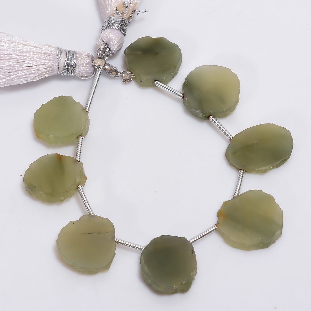 Cats Eye Beads, Natural Green Cats Eye Fancy Shape Gemstone Beads ...