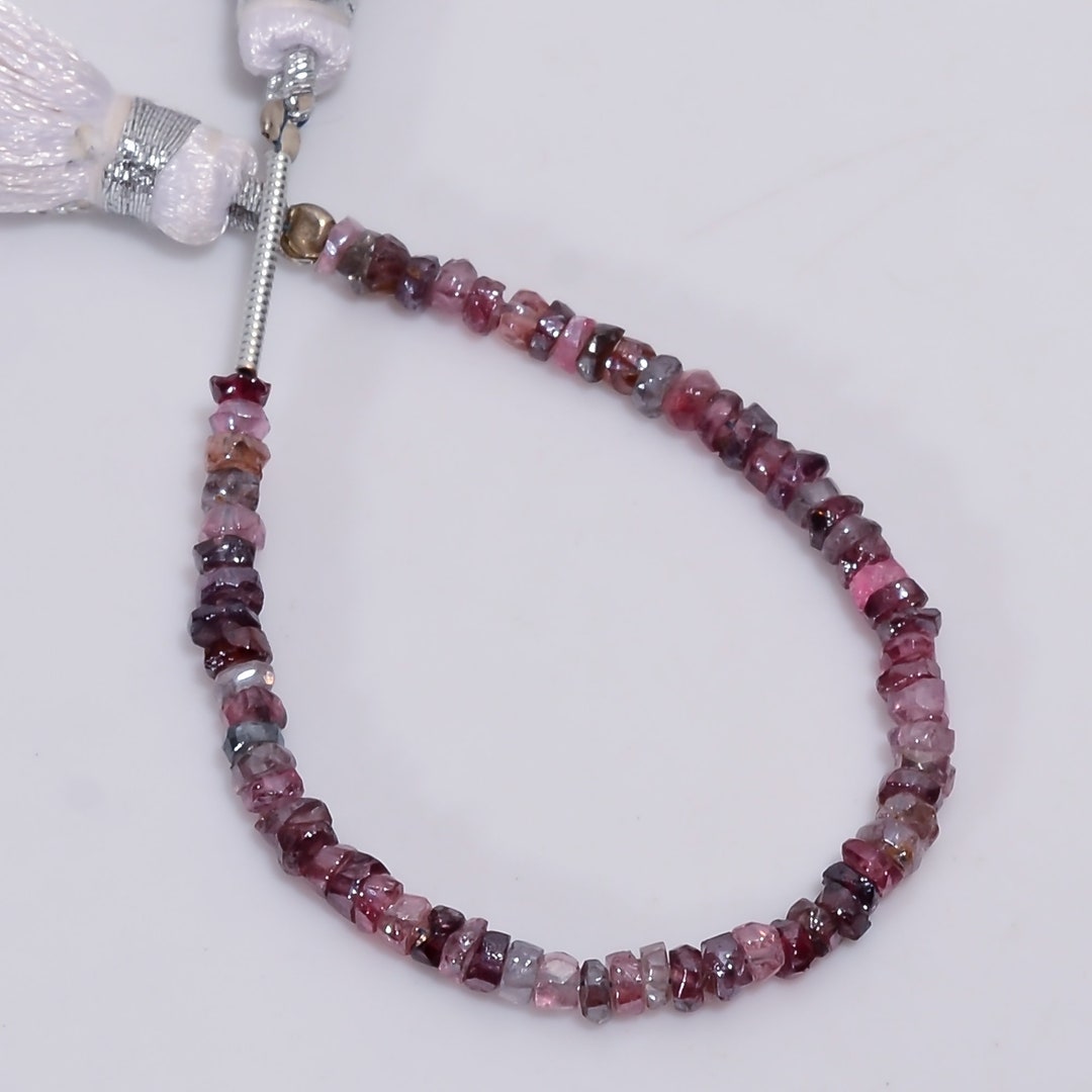 Natural Mystic Spinel Round Shape Gemstone Beads, Multi Spinel Smooth ...