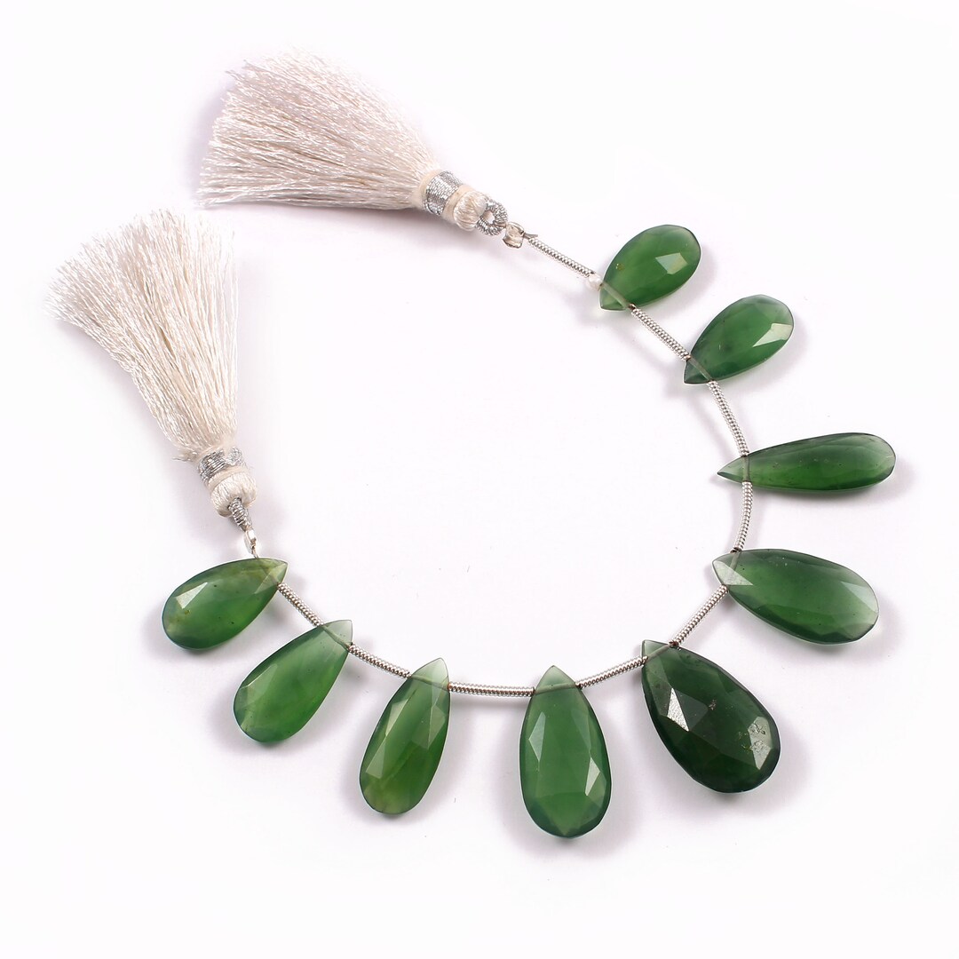 Natural Serpentine Smooth Pear Shape Beads Serpentine Plain Beads Serpentine Beads Serpentine ...