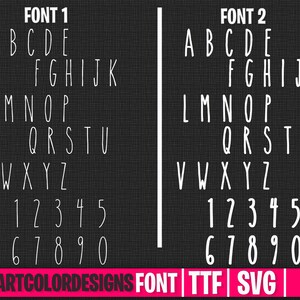 Rae Dunn SVG TTF Files Font Alphabet Letters Numbers Farmhouse | Etsy ...
