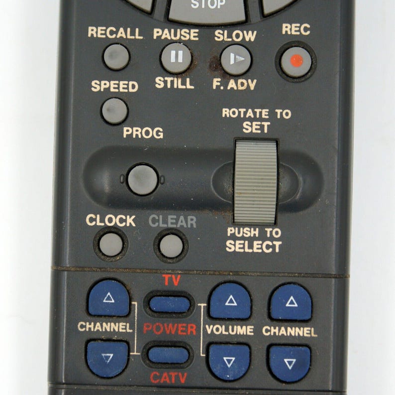 Panasonic VSQS1253 Original VCR Remote Control for PV-4314 & PV-4361 ...