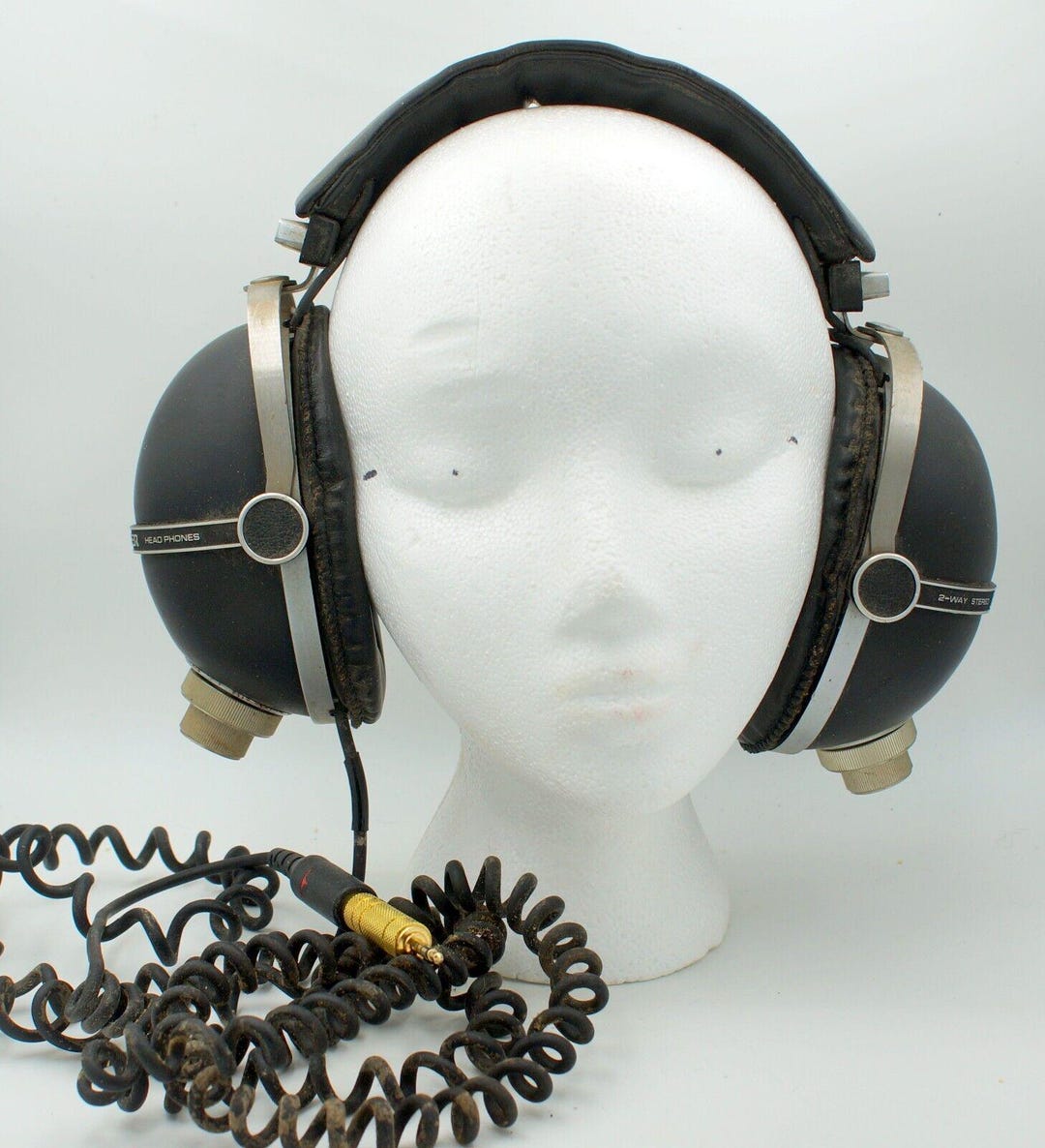 Vintage Pioneer Over the Ear Headphones SE-505 Studio Monitor Black ...