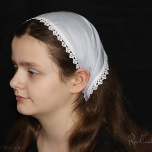 Silver Gray Christian Ladies Headcovering / Prayer Veiling / Covering ...