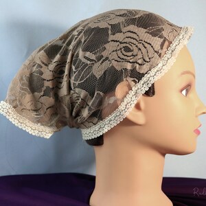 Mocha Christian Ladies Headcovering / Prayer Veiling / Covering ...