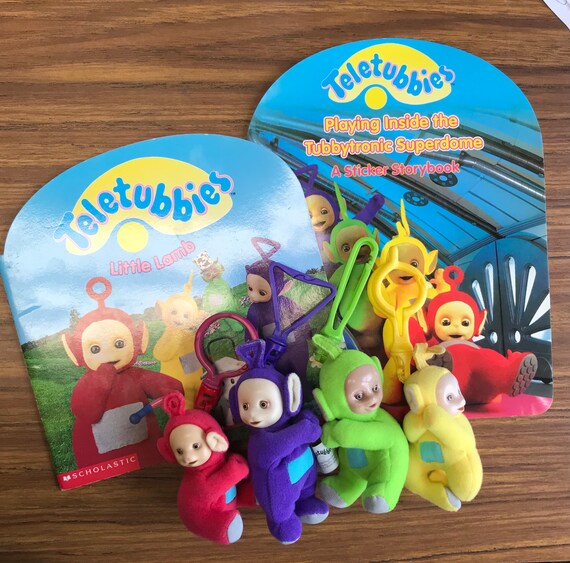 Teletubbies and Two Books | Etsy