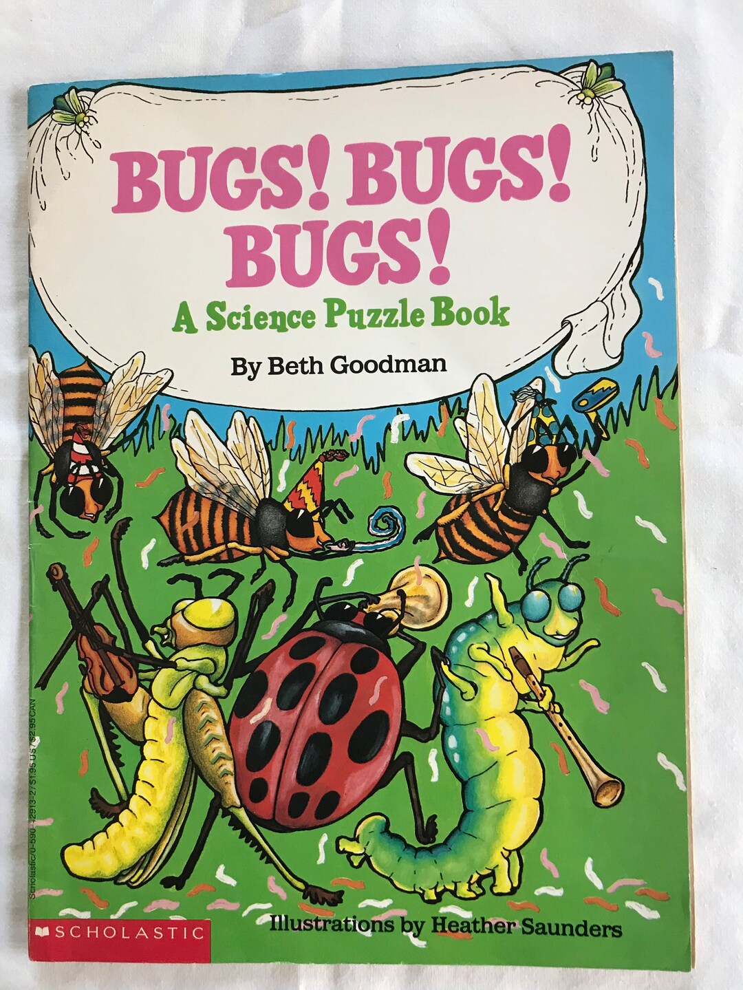 ED—1990 Science Puzzle Book “bugs Bugs Bugs” - Etsy