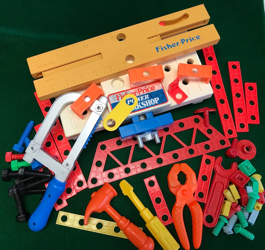 Ka—vintage Fisher Price Tools Plus - Etsy