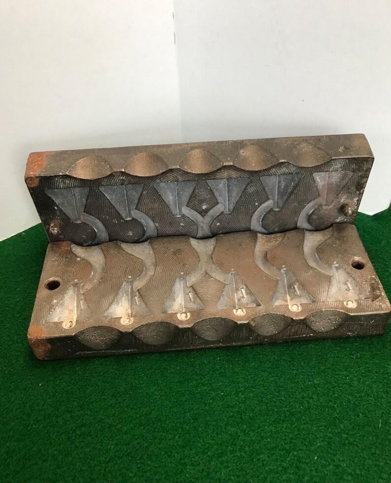 Ksa—1950’s Reading Instrument Co. Pyramid Sinker Mold - Etsy