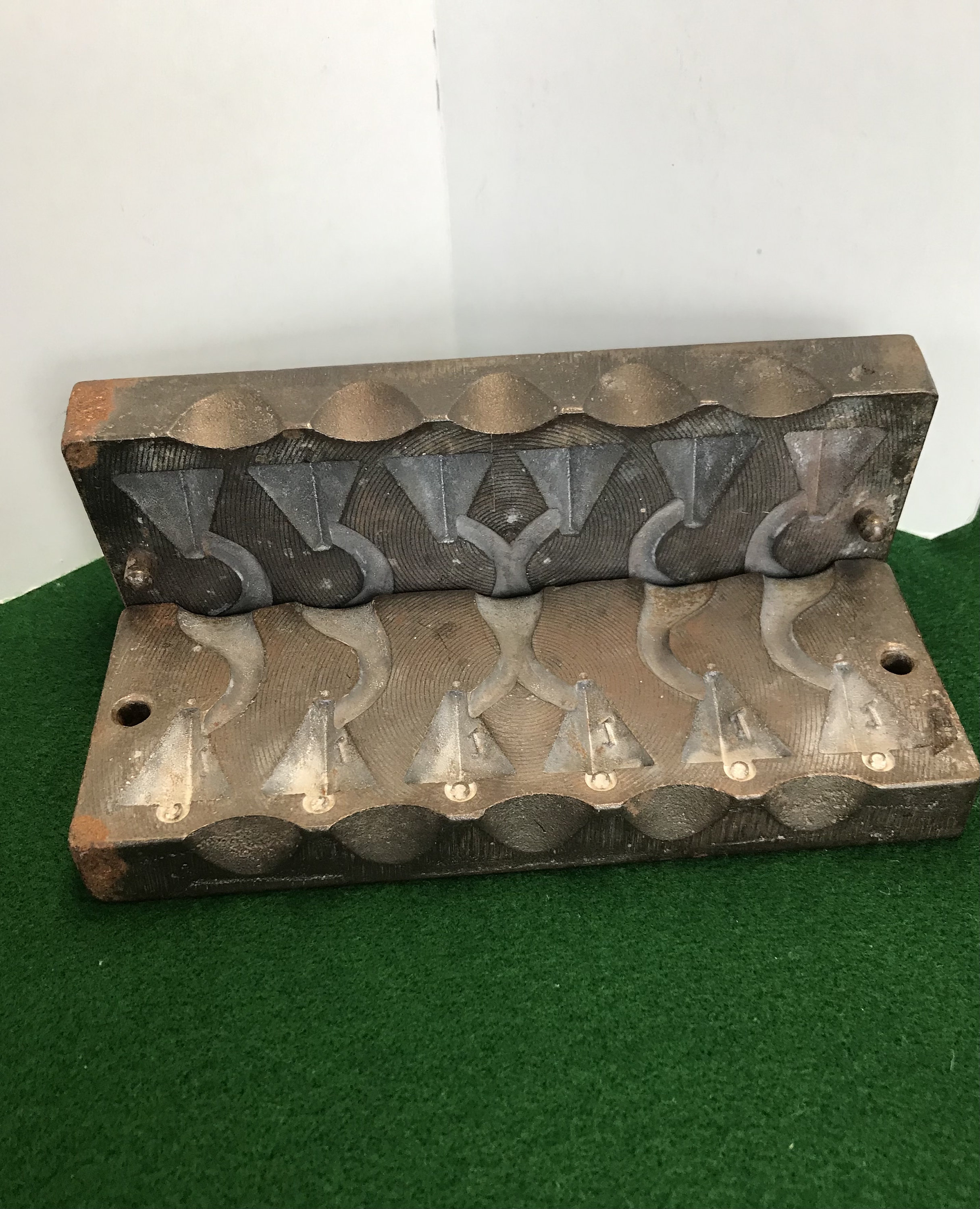 Ksa—1950’s Reading Instrument Co. Pyramid Sinker Mold - Etsy