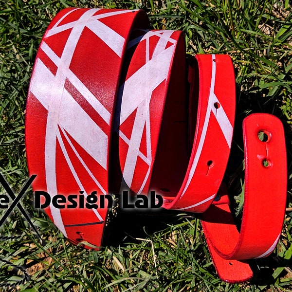 Striped Guitar Strap - Etsy