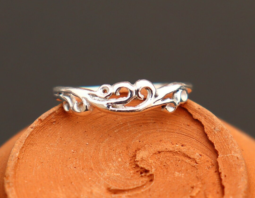 Wave Ring, Dainty Wave Ring, Womens Wave Ring, Beach Wave Ring, Ocean ...