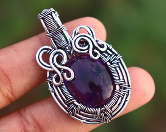 Wire Work Pendant - Etsy