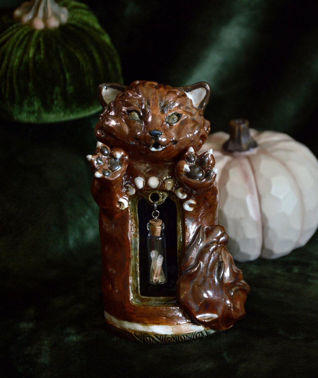 Ceramic Werewolf Sculpture - Etsy