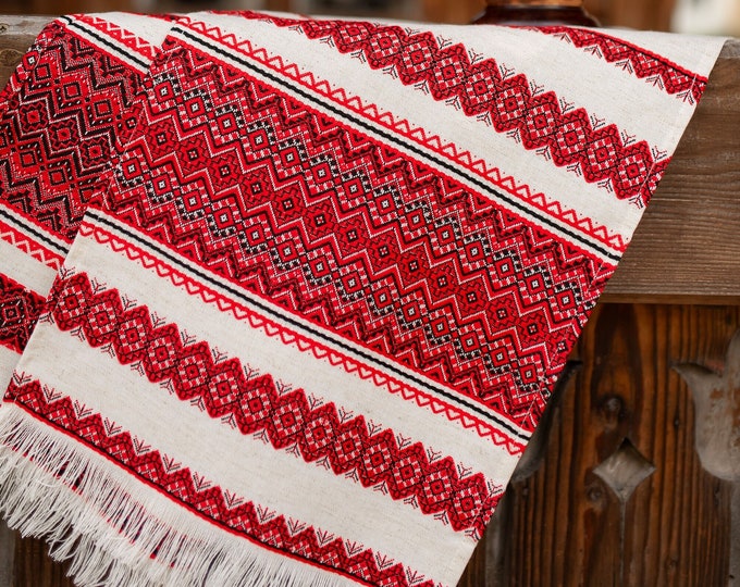 Handcrafted Rushnyk / Ukrainian Rushnyk / Embroidered Rushnyk ...