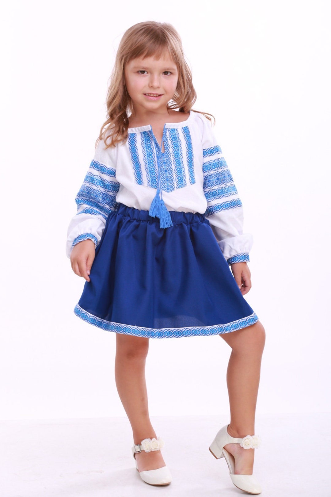 Folk Costume for Girl, Slavic Baby Girl Costume, Kids Ukranian Costume ...