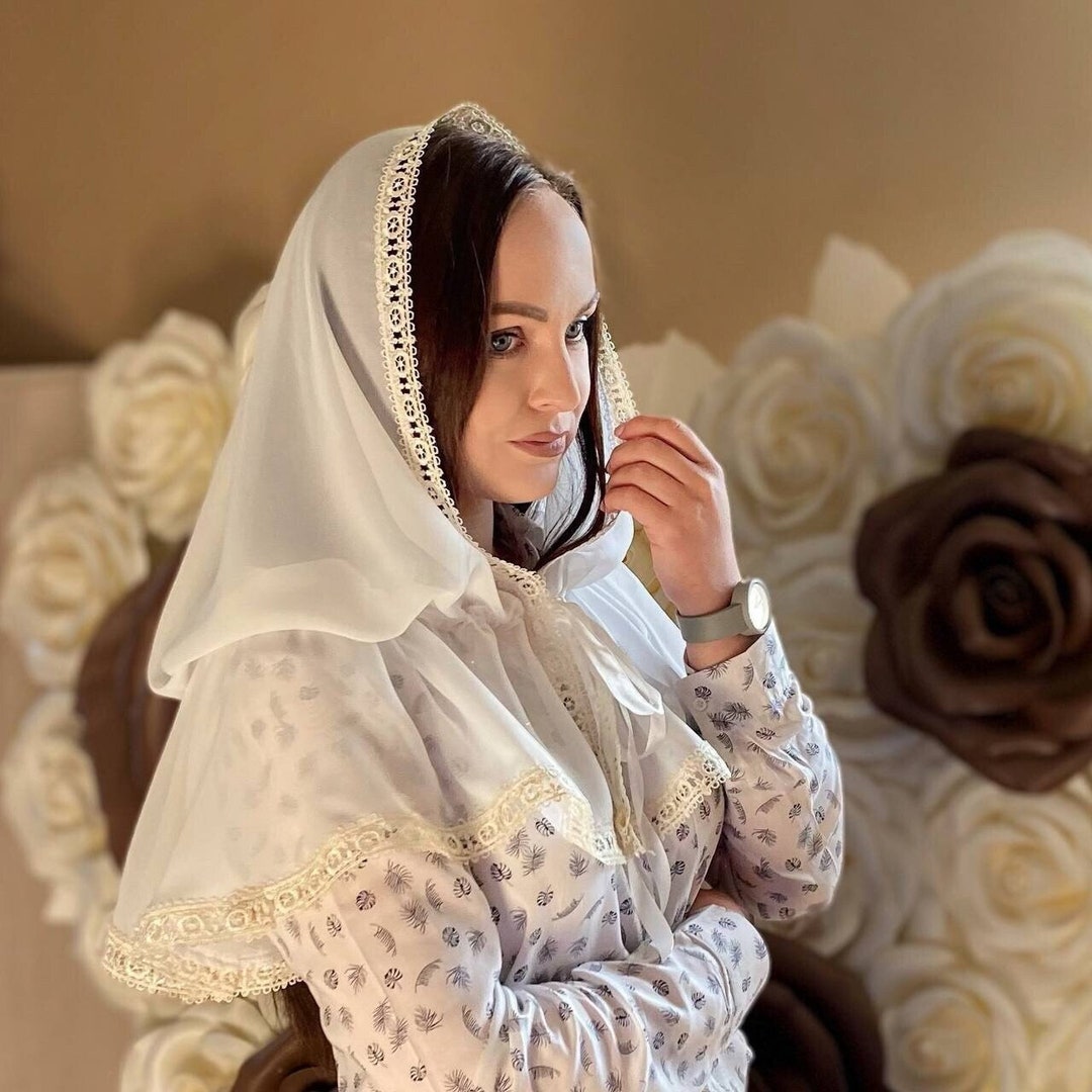 Chapel Veil Catholic, Mantillas, Christening Veil, Catholic Mass Veil ...