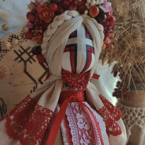 Ukrainian Motanka Doll, Guardian Angel Doll in Ukrainian Style, Rag ...