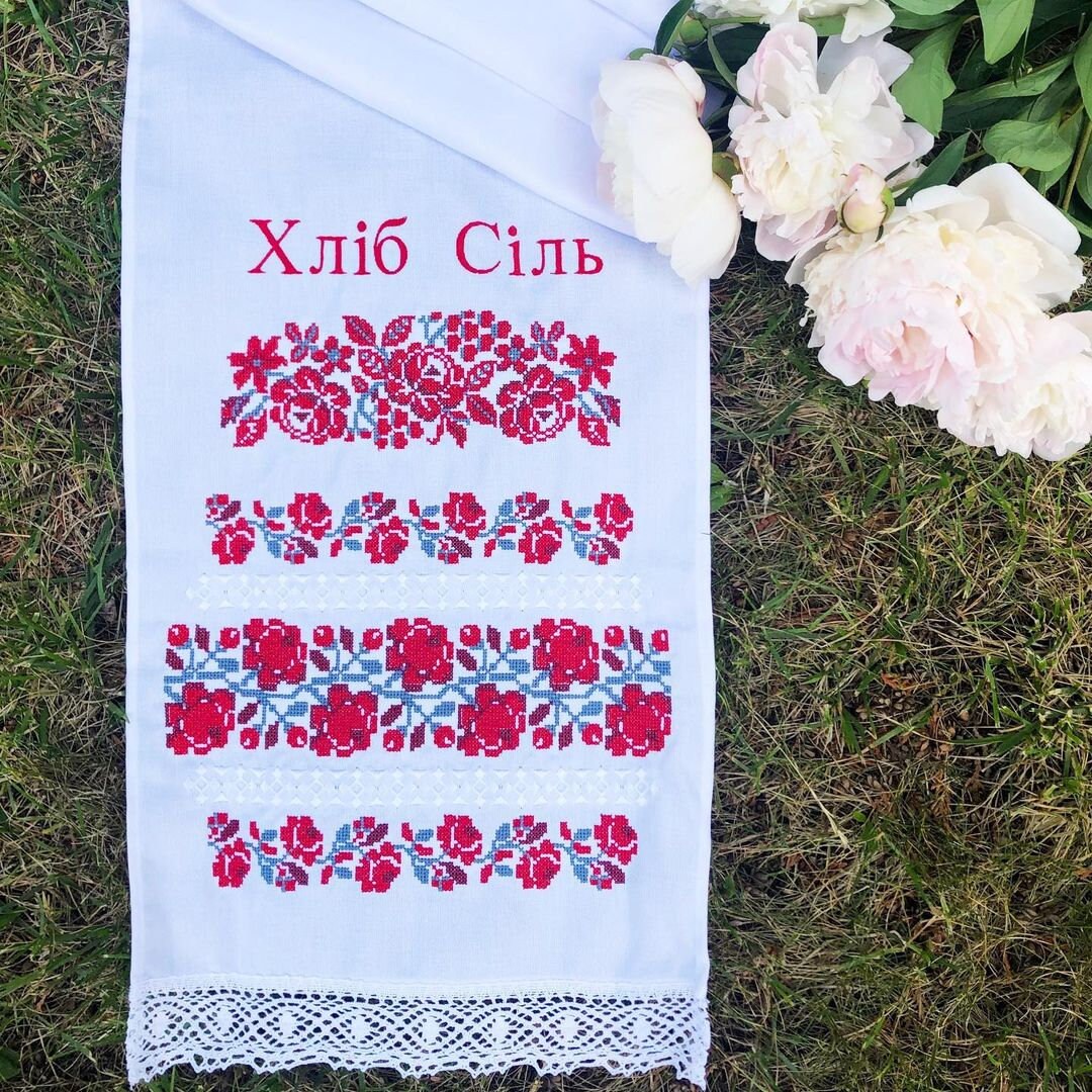Traditional Ukrainian Rushnyk, Ceremony Runner, Wedding Rushnyk ...