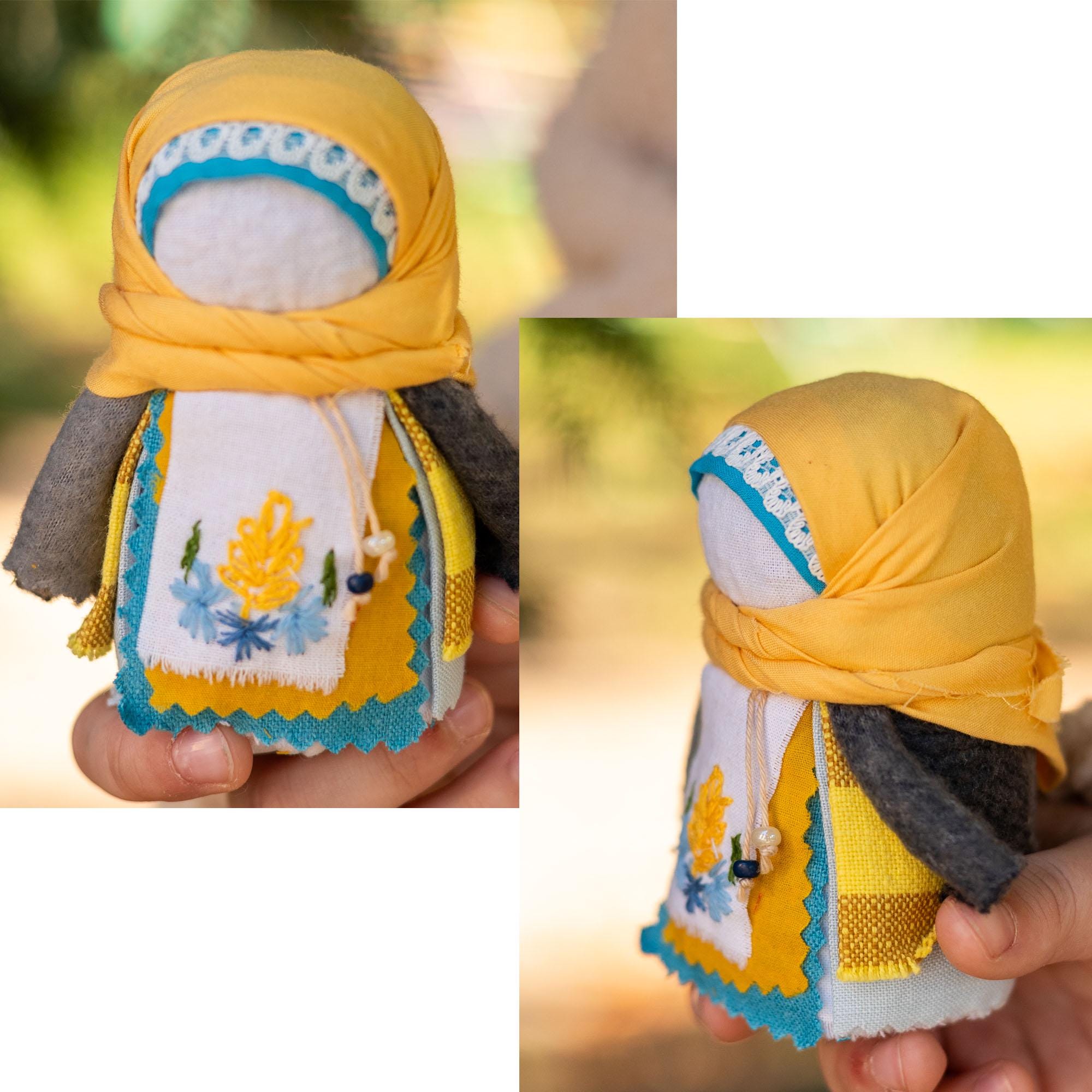 Grain Doll Motanka, Traditional Slavic Doll Krupenichka, Handmade Doll ...