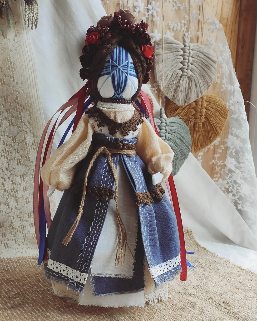 Ukrainian Doll Motanka, Folk Art Doll, Fabric Doll, Ukrainian Art ...