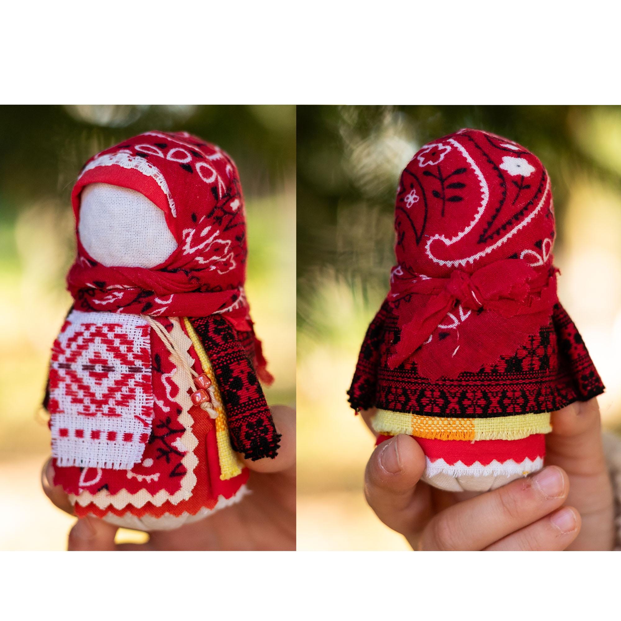 Grain Doll Motanka, Traditional Slavic Doll Krupenichka, Handmade Doll ...